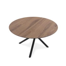 ESSTISCH mit Metallbeinen 120/76/120 cm