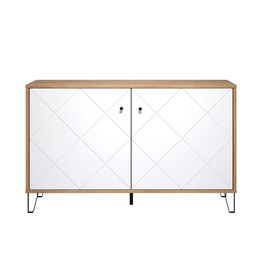 TRENDTEAM SIDEBOARD Touch Wei&szlig;