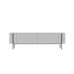 TV-M&Ouml;BEL mit 2 klappbaren T&uuml;ren und Metallf&uuml;&szlig;en 31,4/160/45,6 cm
