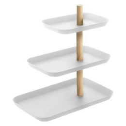 Yamazaki SCHMUCKST&Auml;NDER 3 etagen mit drehbaren tabletts - 25/16/25,5 cm