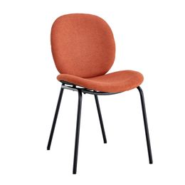 ESSZIMMERSTUHL Cori Rot 45/58/47 cm 2er-Set