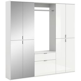 Garderobe Projekt X ca. 183x193 cm Wei&szlig;