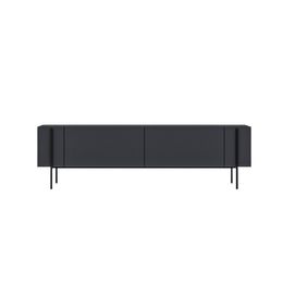 TV-M&Ouml;BEL mit 2 klappbaren T&uuml;ren und Metallf&uuml;&szlig;en 31,4/160/45,6 cm