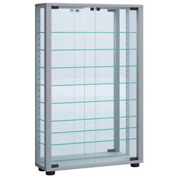 H&auml;ngevitrine Vitrosa ca. 59x91x18 cm Silberfarben