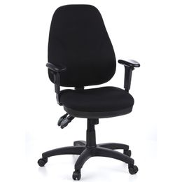 hjh OFFICE Profi B&uuml;rostuhl ZENIT PRO Stoff mit Armlehnen (h&ouml;henverstellbar)