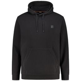 Herren Gro&szlig;e Gr&ouml;&szlig;en | BOSS Hoodie aus Biobaumwolle Farbe dunkelblau Gr&ouml;&szlig;e: 4XL