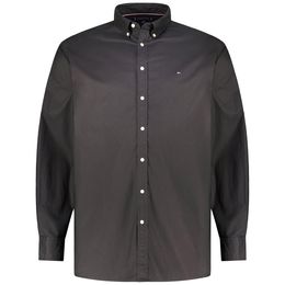Herren Gro&szlig;e Gr&ouml;&szlig;en | Tommy Hilfiger Freizeithemd mit Stretch Farbe schwarz Gr&ouml;&szlig;e: 5XL