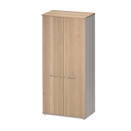 KLEIDERSCHRANK 2 T&uuml;ren L80 Jazz - Franz&ouml;sische Herstellung - 80/48/183 cm