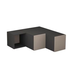 ECK-TV-M&Ouml;BEL mit 2 Schubladen und 1 Nische L90 cm - Compact