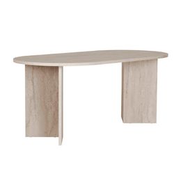 ESSTISCH mit abgerundeten Kanten sable 180/75/89,5 cm