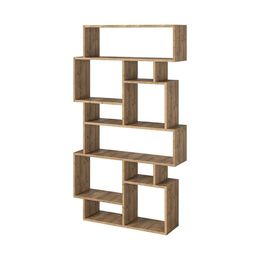 B&Uuml;CHERREGAL mit F&auml;chern 96/25/168 cm
