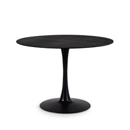 ESSTISCH Ada Schwarz 110/110/75 cm