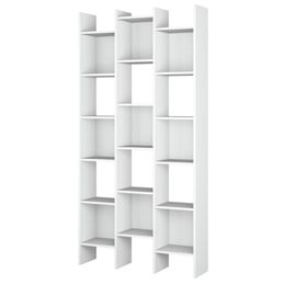 B&Uuml;CHERREGAL 3 S&auml;ulen 15 F&auml;cher Italian - H192 cm
