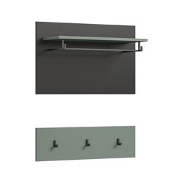 Garderobenpaneel CANU Basalt Grau