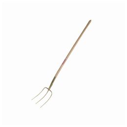 Freund Victoria Dunggabel 3 Zinken 135cm-Eschenstiel 31x22cm, gold-lackiert