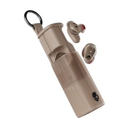 Skullcandy Method 360 ANC beige In-Ear Kopfh&ouml;rer (True Wireless, Sound By Bose, IPX4 Schwei&szlig;- und wasserfest, Stay-Aware-Modus, Mikrofon, 5-Band-EQ-Modus)