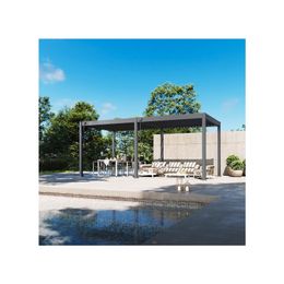 Weide Classic Pergola Aluminium freistehend 3 x 6 M Lamellendach anthrazit?
