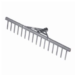 Romulus GmbH Aluminium-Rechen 16 Zinken Arbeitsbreite 62 cm