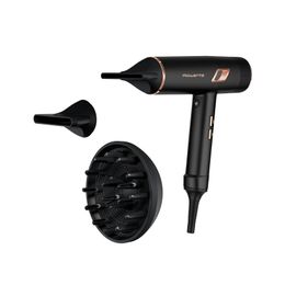 Rowenta CV9920 Maestria Ultimate Experience Haartrockner (2.000 Watt, Nano-Digitalmotor, 5 mm + 9 mm Stylingd&uuml;se, Ionengenerator, Volumen-Diffusor, Kaltstufe, 3 Temperaturen, 3 Geschwindigkeiten)