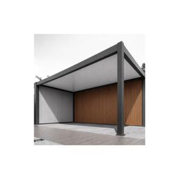 Weide_WPC Wand_Carport_5,3 Meter