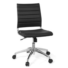 hjh OFFICE Profi B&uuml;rostuhl TRISHA Kunstleder ohne Armlehnen