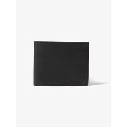 Tom Tailor Herren TTRON Brieftasche aus Leder, schwarz, Uni, Gr. ONESIZE