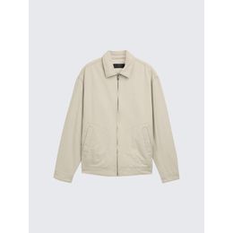 Tom Tailor Denim Herren Relaxed Fit Jacke aus Baumwolle, braun, Uni, Gr. L