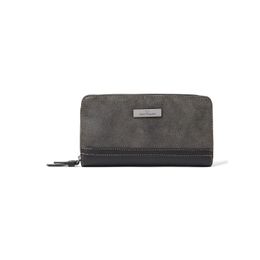 Tom Tailor Damen TTELIN Portemonnaie mit Logo-Applikation, schwarz, Gr. ONESIZE