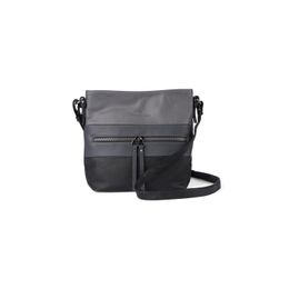 Tom Tailor Damen TTELLEN M Umh&auml;ngetasche mit Colour-Blocking, schwarz, Colour Blocking, Gr. ONESIZE