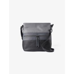 Tom Tailor Damen TTELLEN L Beuteltasche mit Colour Blocking, schwarz, Colour Blocking, Gr. ONESIZE