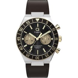 Timex Q Timex Continental Braun Herren Armbanduhr TW2Y56000
