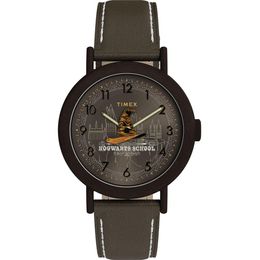 Timex Harry Potter X Timex Weekender Sorting Hat Braun Unisex Armbanduhr TW2Y77000