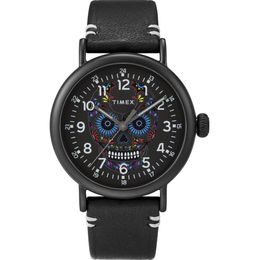 Timex Waterbury Standard Dia De Los Muertos Schwarz Herren Armbanduhr TW2U95200