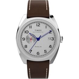 Timex Marlin Sub-dial Automatik Herrenuhr braun TW2V62000