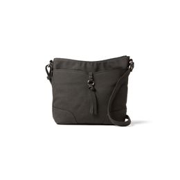 Tom Tailor Damen TTIMERI S Umh&auml;ngetasche mit Quasten-Detail, schwarz, Uni, Gr. ONESIZE