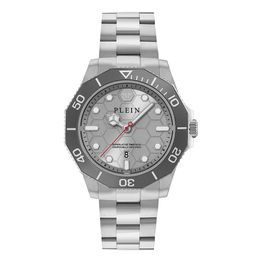 Philipp Plein Aquastorm Silber Herren Armbanduhr PW2GA0326