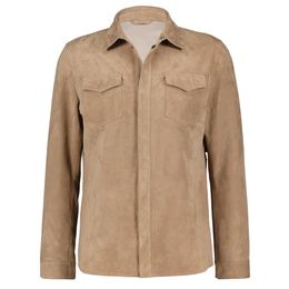 Shadow-Rider Wildlederhemd - Dunkelbeige