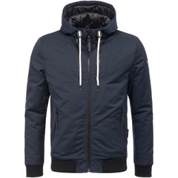 Navahoo Herren Jacke B623 &ndash; Stylische &Uuml;bergangsjacke mit Fleece-Taschen & Wasserabweisendem Material