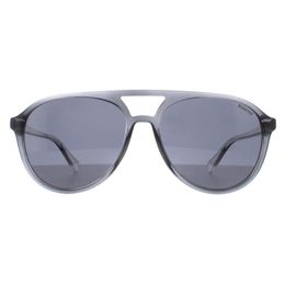 Polaroid Aviator Unisex Grau Blau Blau Polarisiert PLD 4162/S