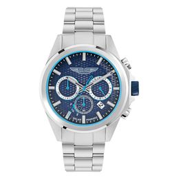 Aston Martin Aml Thrill Hlc W Herren Silberne Uhr MTRH2S603