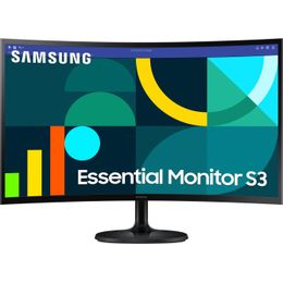 Samsung Curved-Gaming-Monitor "S27D364GAU", Energieeffizienz: E (A-G), schwarz, B:62,26cm H:36,72cm T:11,43cm, Monitore