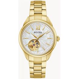 Bulova Sutton Gold Damen Armbanduhr 97L172