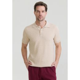Polo Shirt Kurzarm Strick-Polo Shirt Kurzarm