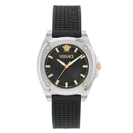 Versace Greca Pulse Schwarz Damen Armbanduhr VE5H00126