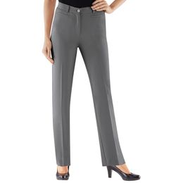 Webhose CLASSIC, Damen, Gr. 205, Extrakurzgr&ouml;&szlig;en, grau (hellgrau), 95% Polyester, 5% Elasthan, unifarben, lang, Hosen