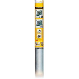 Fliegengitter-Gewebe Schellenberg "aus Aluminium, Insektenschutz Rolle", beige (rahmen: silber gewebe: silber), B:100cm H:120cm, Insektenschutzgitter, zum selbst zuschneiden, 100 x 120 cm und 100 x 250 cm