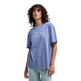 T-Shirt Billabong "Australian Roots", Damen, Gr. XS, beige (stone blau), Obermaterial: 100% Baumwolle., Shirts T-Shirt
