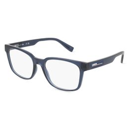 Lacoste L2947 Brille Unisex | Fassung: Vollrand, Quadratisch, Blau Transparent