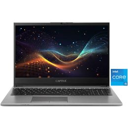 Captiva Business-Notebook "Business/Office I10-0828GE", silberfarben, 64 GB RAM 1.000 GB SSD, Core i5, ohne Betriebssystem, Notebooks