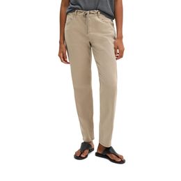 Marc O'Polo 5-Pocket-Hose MARC O'POLO "mit TENCEL&trade; Lyocell", Damen, Gr. 29, L&auml;nge 32, sandpaper, Denim/Jeans, Obermaterial: 64% Lyocell, 32% Baumwolle, 4% Elasthan, unifarben, loose fit normal, Hosen 5-Pocket-Hose